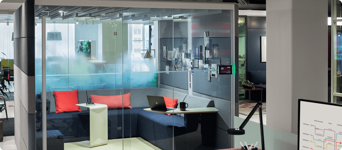Internal Office Pods | Office Furniture Scene