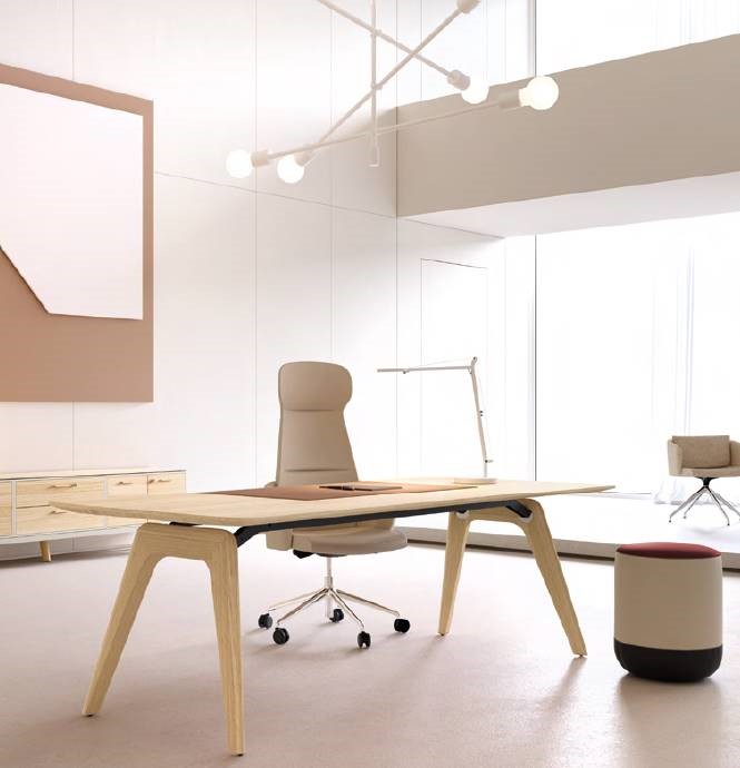 Bralco Rail Desk | Office Furniture Scene