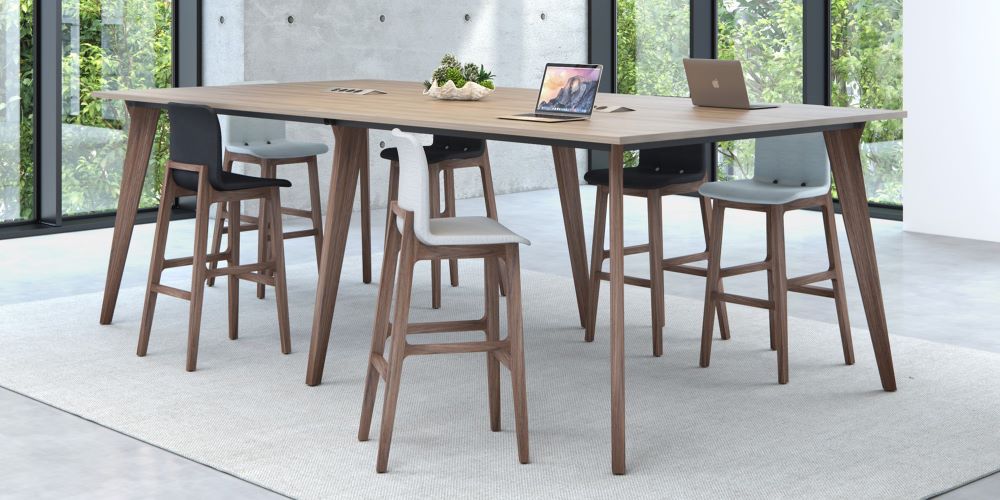 Elite Lux High Bench | Office Furniture Scene