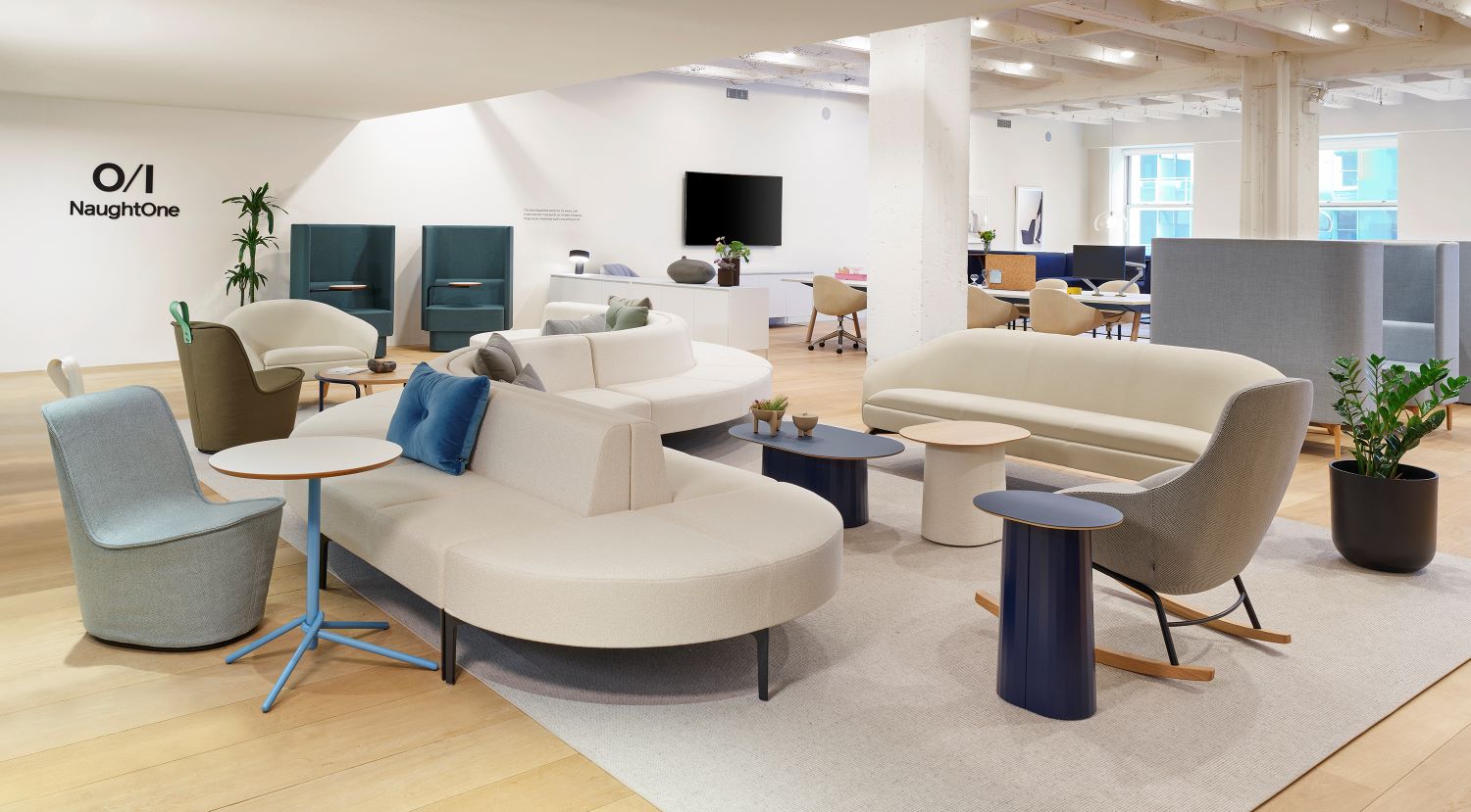 NaughtOne Pippin Lounge Chair | Office Furniture Scene